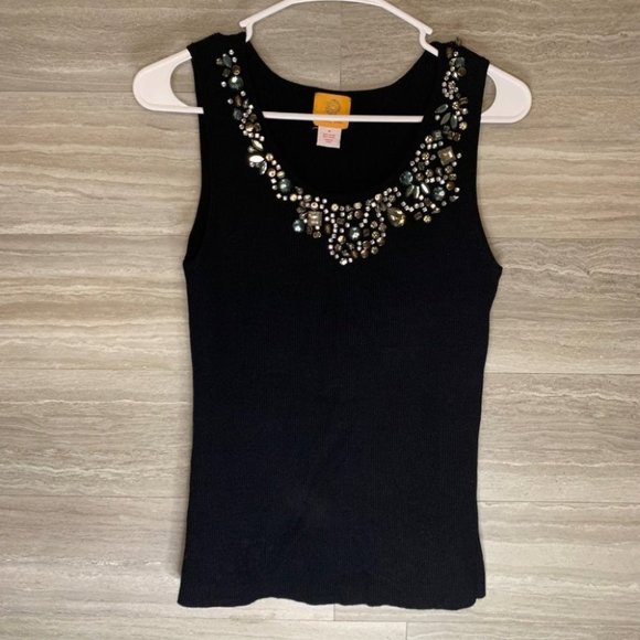 Ruby Rd. | Tops | Womens Ruby Rd Embellished Tank Top | Poshmark